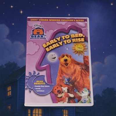 Bear in the Big Blue House Early to Bed Early to Rise DVD Disney Jim ...