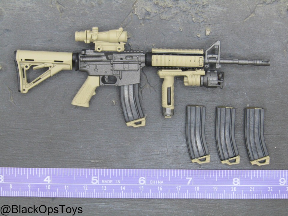 1/6 Scale Toy M4 Rifle w/Attachment Set | eBay