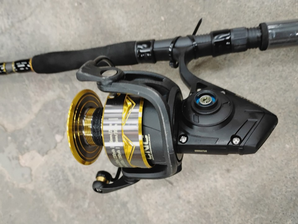 PENN Battle IV 6000 with 7FT 2Pc Med-Heavy Spinning Combo | eBay