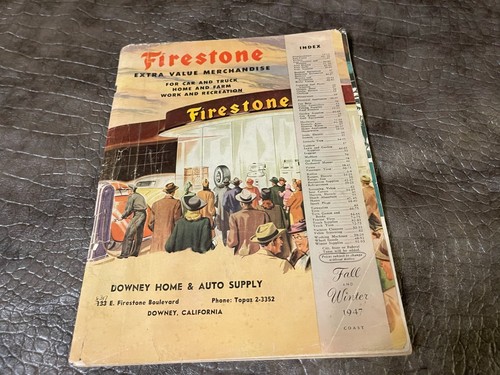 1947 FIRESTONE general merchandise catalog (MISC1970) | eBay