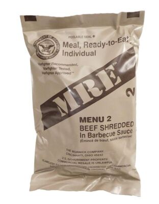 MRE Meal - Pick Your Meal Ready to Eat Menu 1-24 - Genuine USGI | eBay