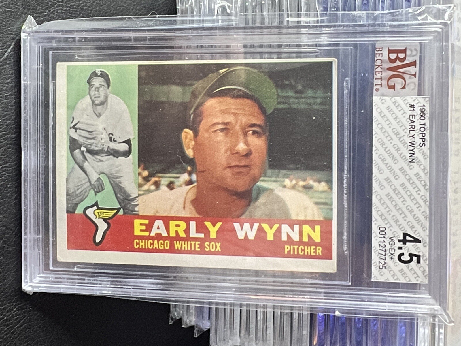 EARLY WYNN 1960 Topps #1 BVG 4.5 WHITE SOX HOF 2586 | eBay