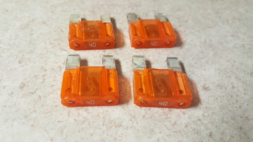 Littlefuse (qty 4) auto fuse 4604602-4635023 299 32V 40amp 40a c55 | eBay