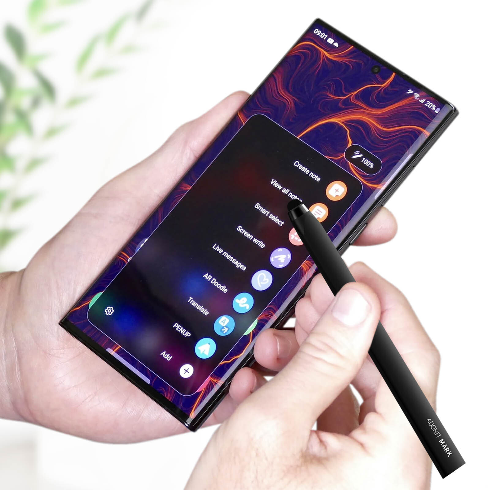 Adonit Mark Stylus Pen-All iOS Android devices with Captive ...