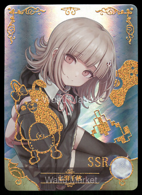 Chiaki Nanami Danganronpa Waifu Anime Card Goddess Story CCG | eBay