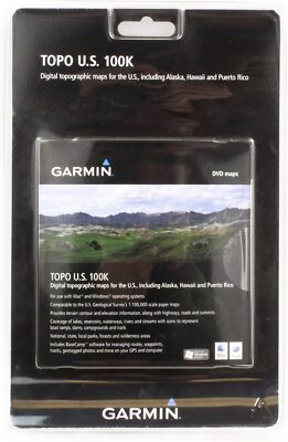 Garmin TOPO U.S. 100K Digital Topographic Maps for the United States | eBay