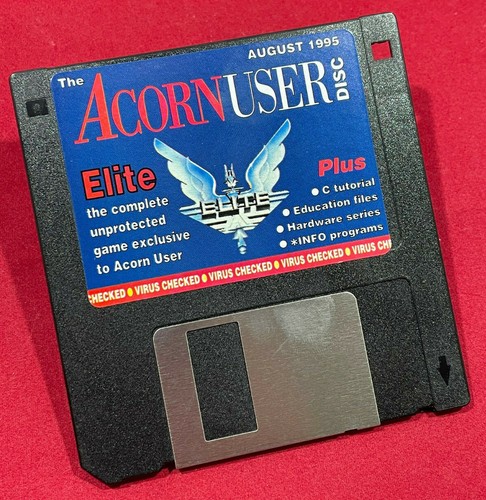 Elite Spiel Voll Version für Acorn Risc OS Computer Auf Acornuser 3.5 ...