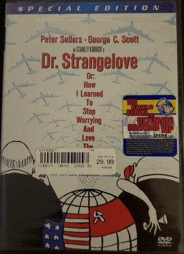 Dr. Strangelove, Or: How I Learned to Stop Worrying...(DVD, 1964) New ...
