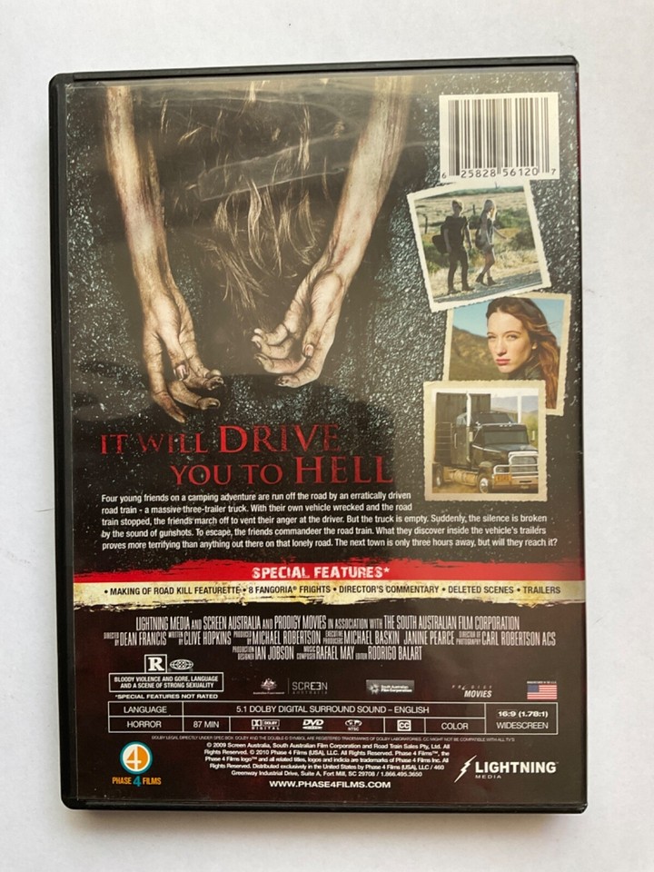 Fangoria FrightFest: Road Kill (DVD, 2010) Free Shipping Buy 2 Get 1 ...