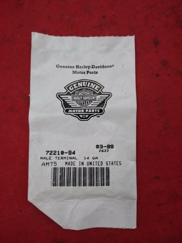 NEW Harley Davidson 72210-94 Terminal Male / 14 AWG 13 FLHTC 07 FLHTCU ...