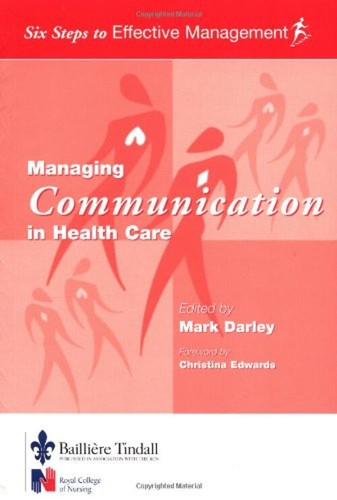 Actuar Comunicación En Health Care Libro en Rústica Mark Darley ...