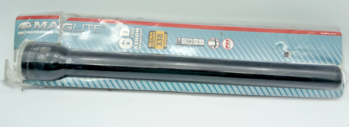 Maglite 6D Xenon Flashlight Ultra Beam 338 Meters 6-Cell D Black S6D016 ...