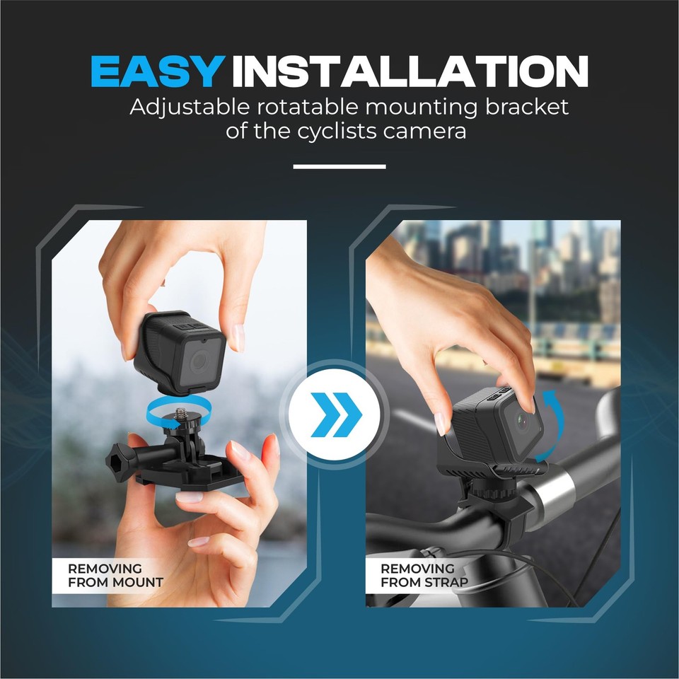 Gopro Bike Camera for Handlebar with 170° Wide Angle, 1.2 oz (41g), HD ...