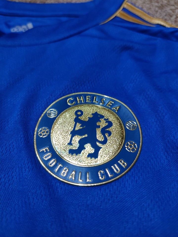 Size M - Chelsea 2012 2013 UEL Final Home Shirt Long Sleeves - #9 ...