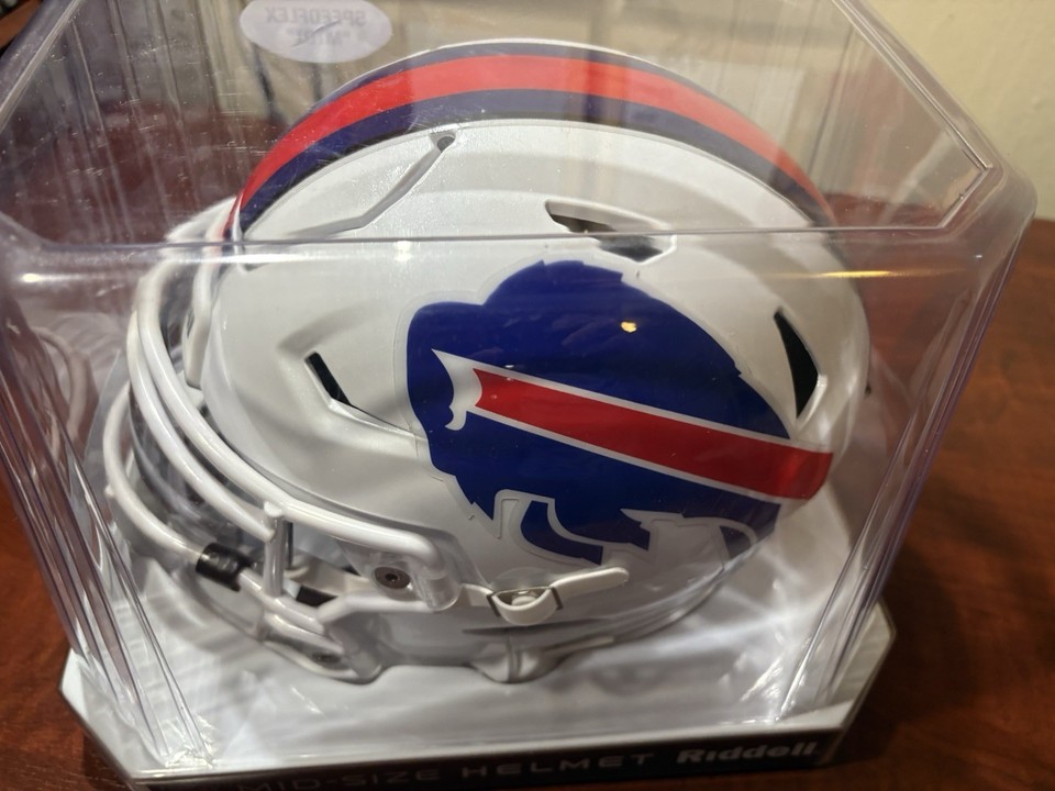 Jim Kelly Thurman Thomas Andre Reed Signed Buffalo Bills MIDI Flex ...