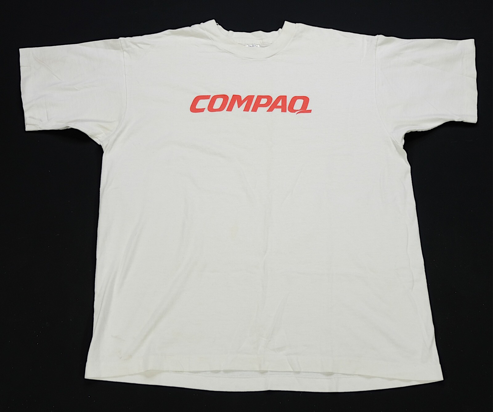 Rare Vintage Compaq Computer Technology Single Stitch… - Gem
