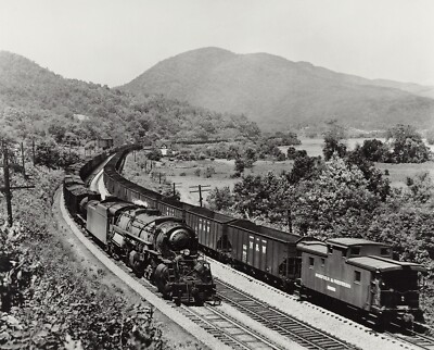 Norfolk & Western Rwy 2-8-8-2 Mallet locomotive class Y6a No. 2167 5 x ...