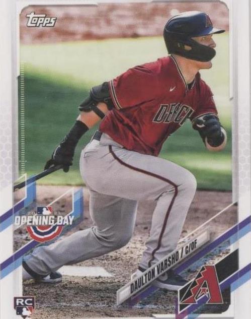 2021 Topps Opening Day - Daulton Varsho #107 (RC) for sale online | eBay