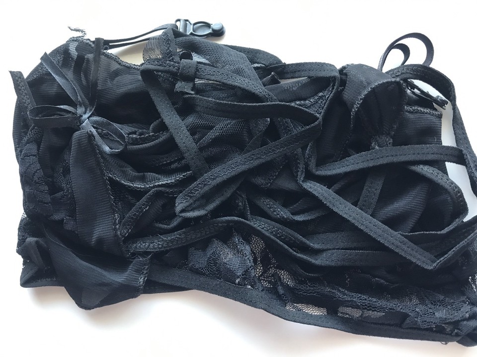 Women Lady lace Stocking holder Garter Belt Suspender clipper Lingerie ...