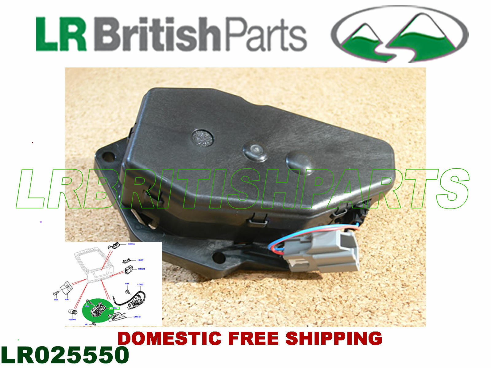 LAND ROVER TAILGATE MOTOR RANGE ROVER SPORT 12'-13' R.R. EVOQUE NEW ...