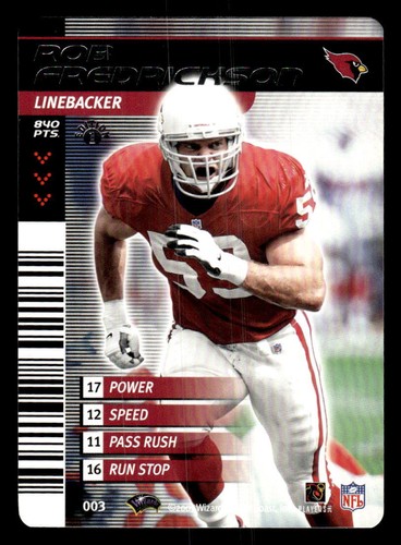 2001 NFL Showdown 1st Edition #3 Rob Fredrickson | eBay