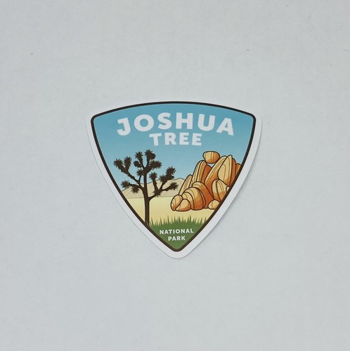 Joshua Tree National Park Sticker California Art Travel Decal Vinyl ...