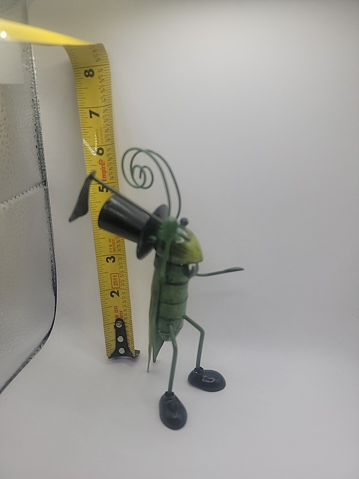 Metal Grasshopper Garden Decor 6" Tall | eBay