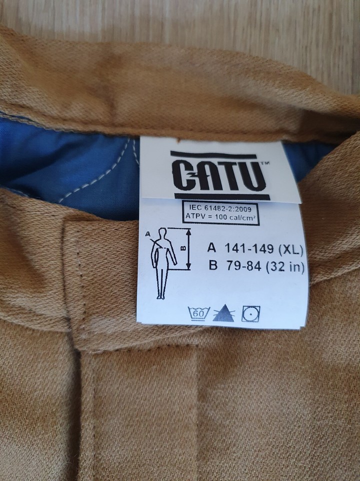 CATU ARC Flash 100 cal/cm² suit arc protective suit electrician high ...