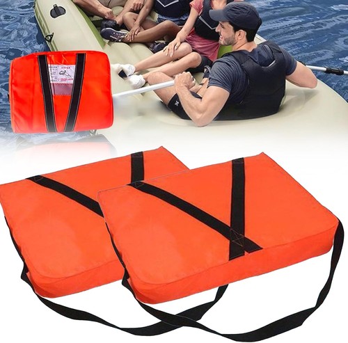 2 Pack Boat Throw Cushion Flotation Device 18x14in Waterproof Rescue ...