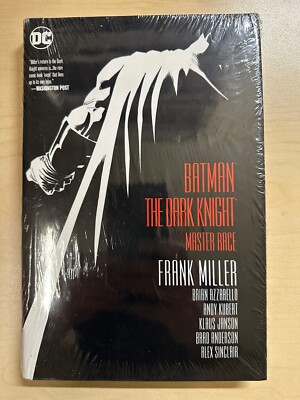 BATMAN THE DARK KNIGHT MASTER RACE HARDCOVER GRAPHIC NOVEL .. NM ...