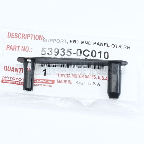 GENUINE OEM TOYOTA FRONT FENDER EXTENSION PANEL PLASTIC BLACK CLIP ...