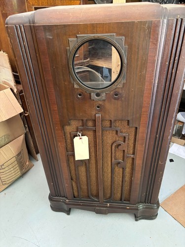 Zenith tube radio 6-S-52 original cabinet with speaker | eBay