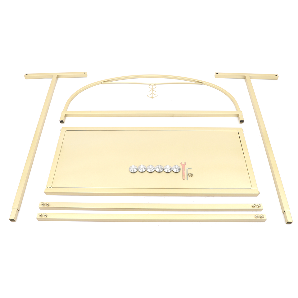 Gold Garment Rack Metal Freestanding Garment Rack Wedding Dress Display ...