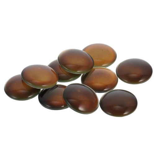 10 Pcs Temperature-sensitive Color-changing Patch Jewelry Charms Glass ...