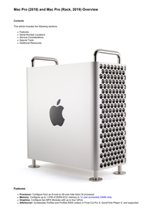 apple mac pro late 2013 technician guide service manual