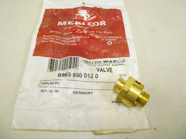 S9638800120 Meritor WABCO Safety Valve VOLVO 20469862 21608472 ...