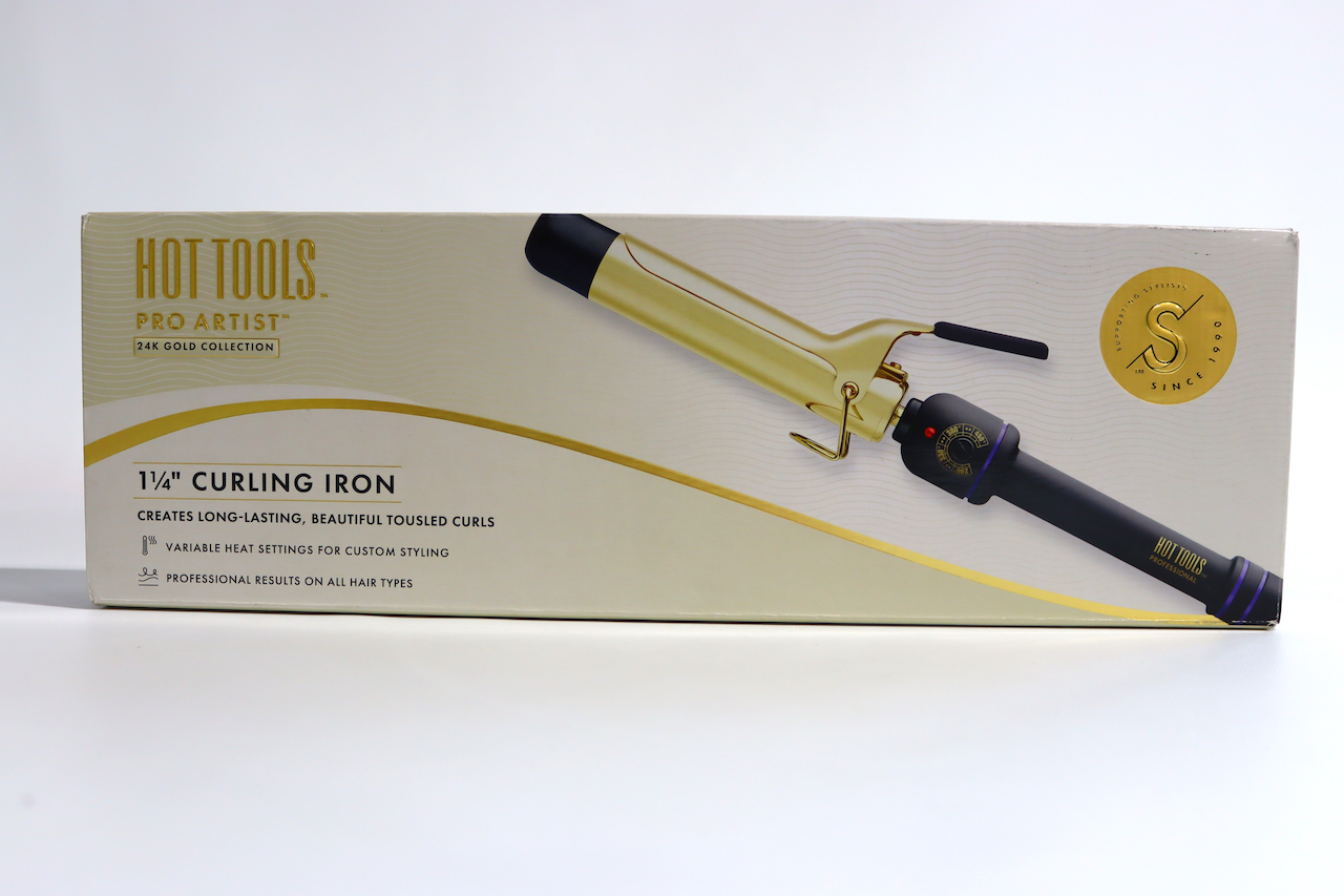 Hot Tools Salon Curling Iron 24k Gold - ( 1 1/4 Model 1110 ...