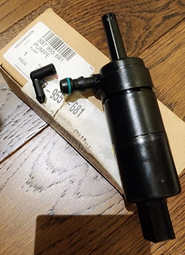 New OEM Genuine Audi VW Windshield Washer Pump 3B7-955-681 3B&955681 | eBay