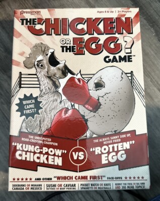 Pressman Boardgame Chicken or the Egg? Game Box VG+/NM | eBay
