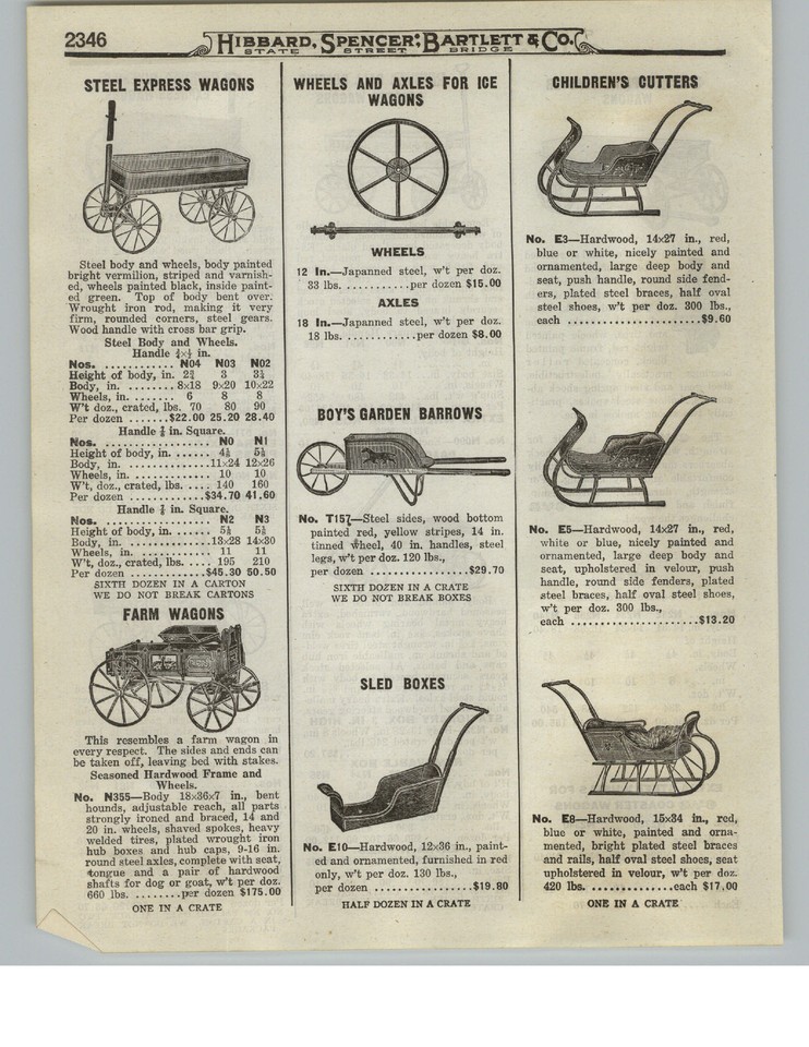 1919 PAPER AD OVB Our Very Best Wood Coaster Wagon Badger Cruso Rev-O ...