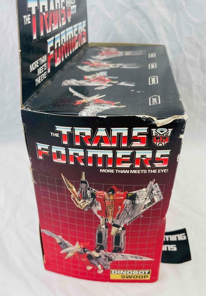 Transformers Original G1 1985 Dinobot Swoop Complete w/ Box | eBay