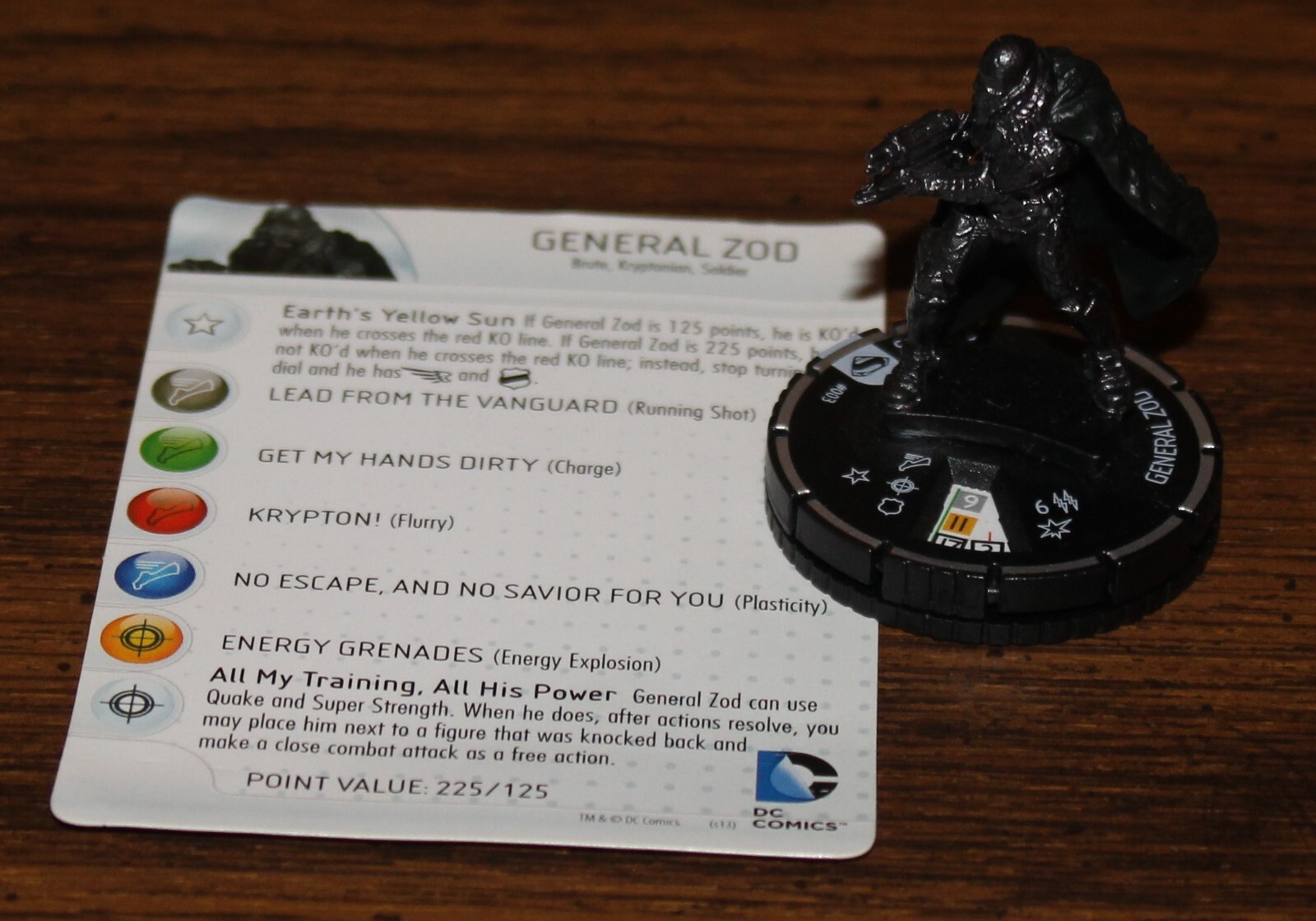 Heroclix Man of Steel Movie Set General Zod Figure 003 | eBay