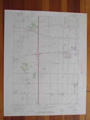Sturtevant Wisconsin 1972 Original Vintage USGS Topo Map | eBay