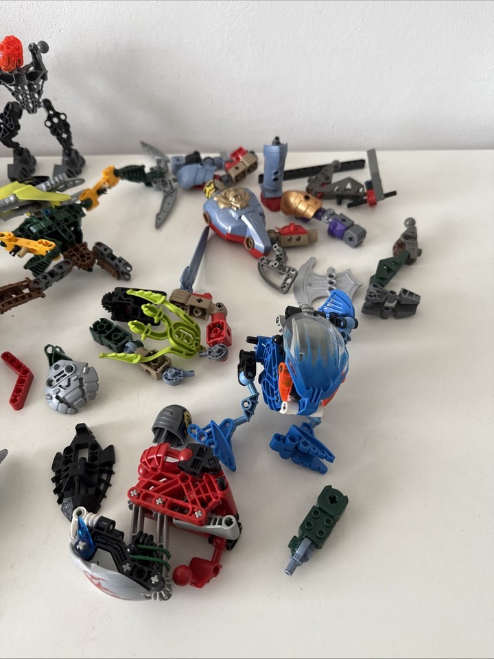 LEGO DC Bionicles Mixed Bionicals Construction Action Figure Parts ...