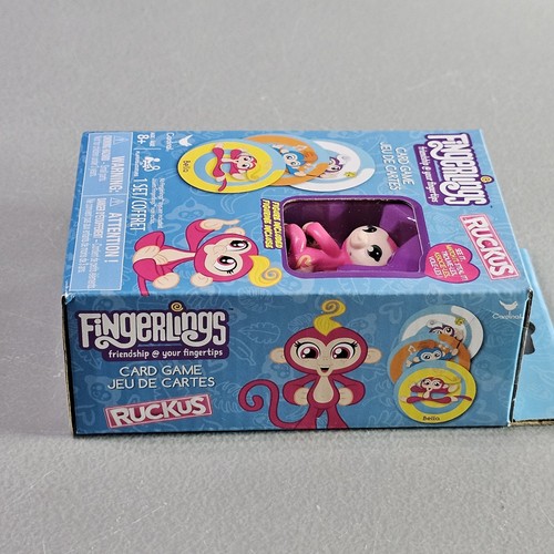 Fingerlings Card Game w/🩷 Pink Figure Ruckus Cardinal NIB | eBay