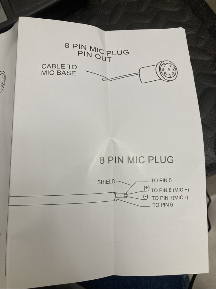 Ten-Tec 709 Microphone Ham Radio Transceiver Mic | eBay
