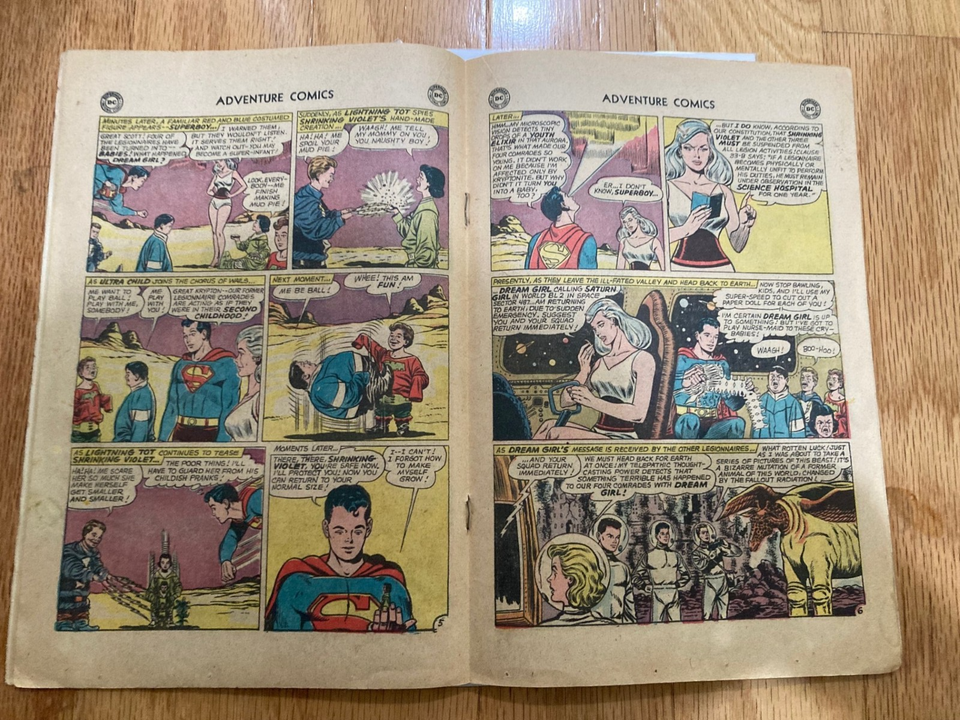 Adventure Comics #317 (DC Comics February 1964) vg 1st app dream girl ...