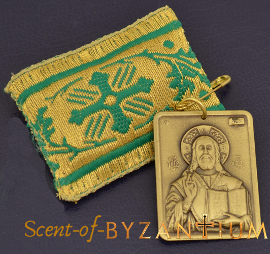 Orthodox Filakto Pendant Rectangular With Metal Holy Icon Protecting ...