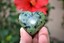 [1] Nephrite Inca Jade Crystal Puffy Heart / Palm Stone Reiki ZENERGY ...