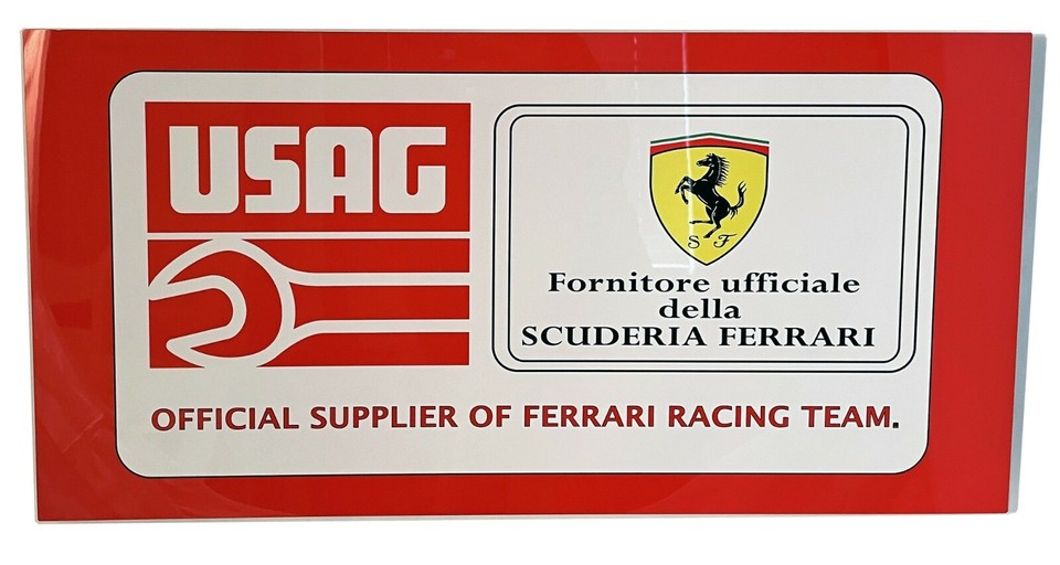 USAG Tools Ferrari Vintage Metal Sign | eBay